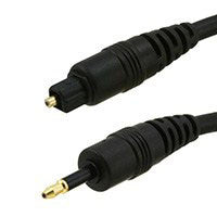 Toslink to Mini Toslink - Optical Digital Audio Cable 5 m – Tangled
