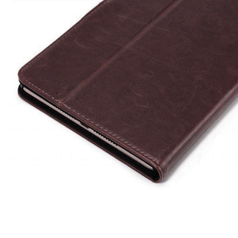 iPad 6 Leather Case - Dark Brown – Tangled